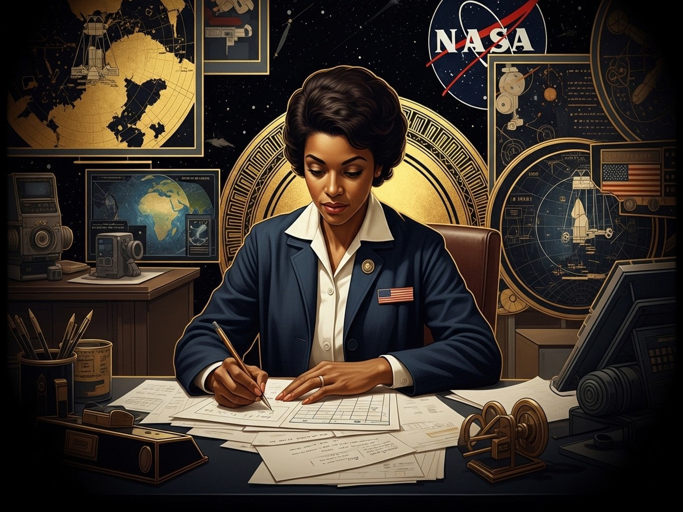 Katherine Johnson — The Mathematician Who Launched America Into Space ...