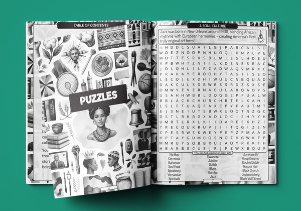 African American Word Search Book - Large Print | Imani Oliver – Imani ...