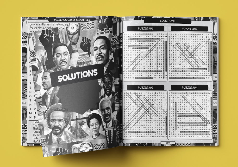 Black History Word Search Book - Large Print | Imani Oliver – Imani Oliver™